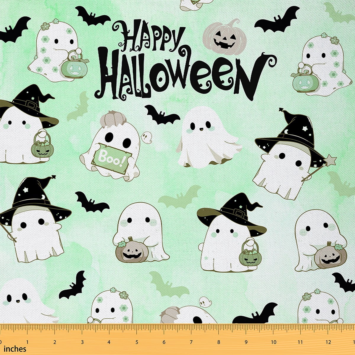 Castle Fairy Children Kawaii Ghost Fabric by the Yard 10 Yards,Gradient ...