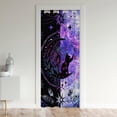 Castle Fairy Dreamy Starry Galaxy Door Curtain, Cute Cat Wild Butterfly ...