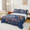 Castle Fairy Eat Sleep Football Bed Sheets for Kids Teens,Ball Gamer ...