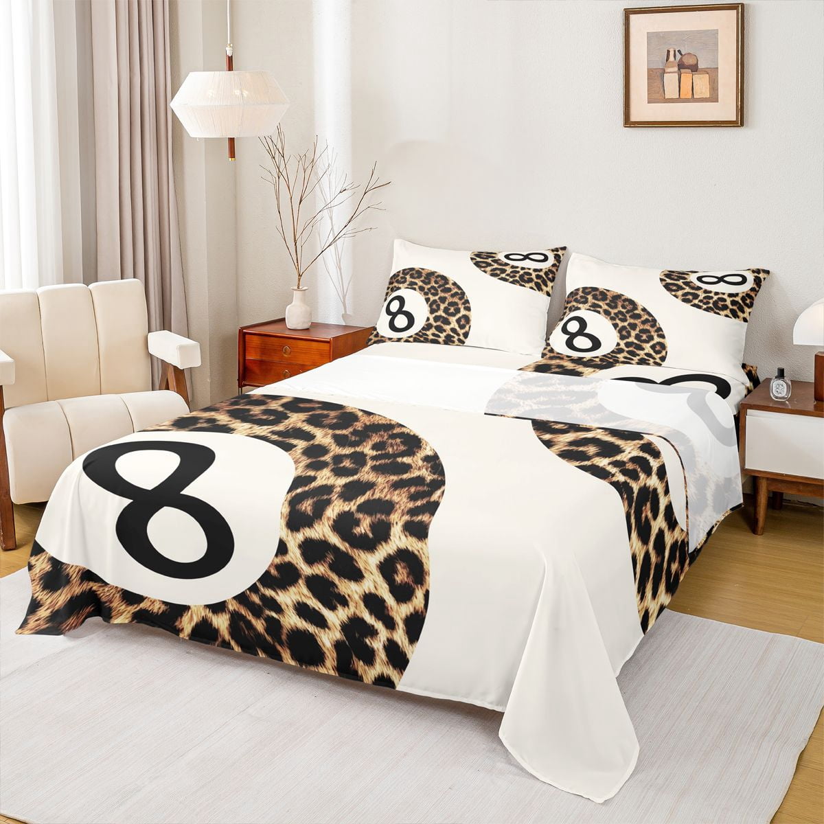 Castle Fairy Female Men Women Sport Billiards Full Size Sheets 4-Piece ...