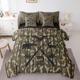 Castle Fairy Fishing And Hunting Bedding Comforter Set,Camouflage Queen ...