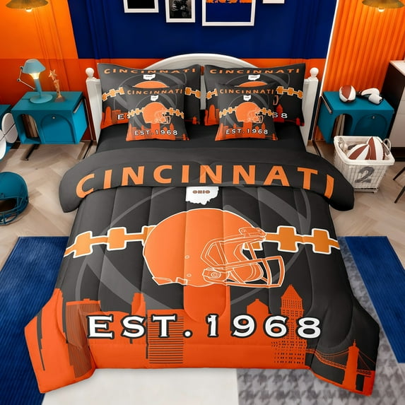 Castle Fairy Football Gamer Bedding Comforter Set,Sport Queen Bedding ...