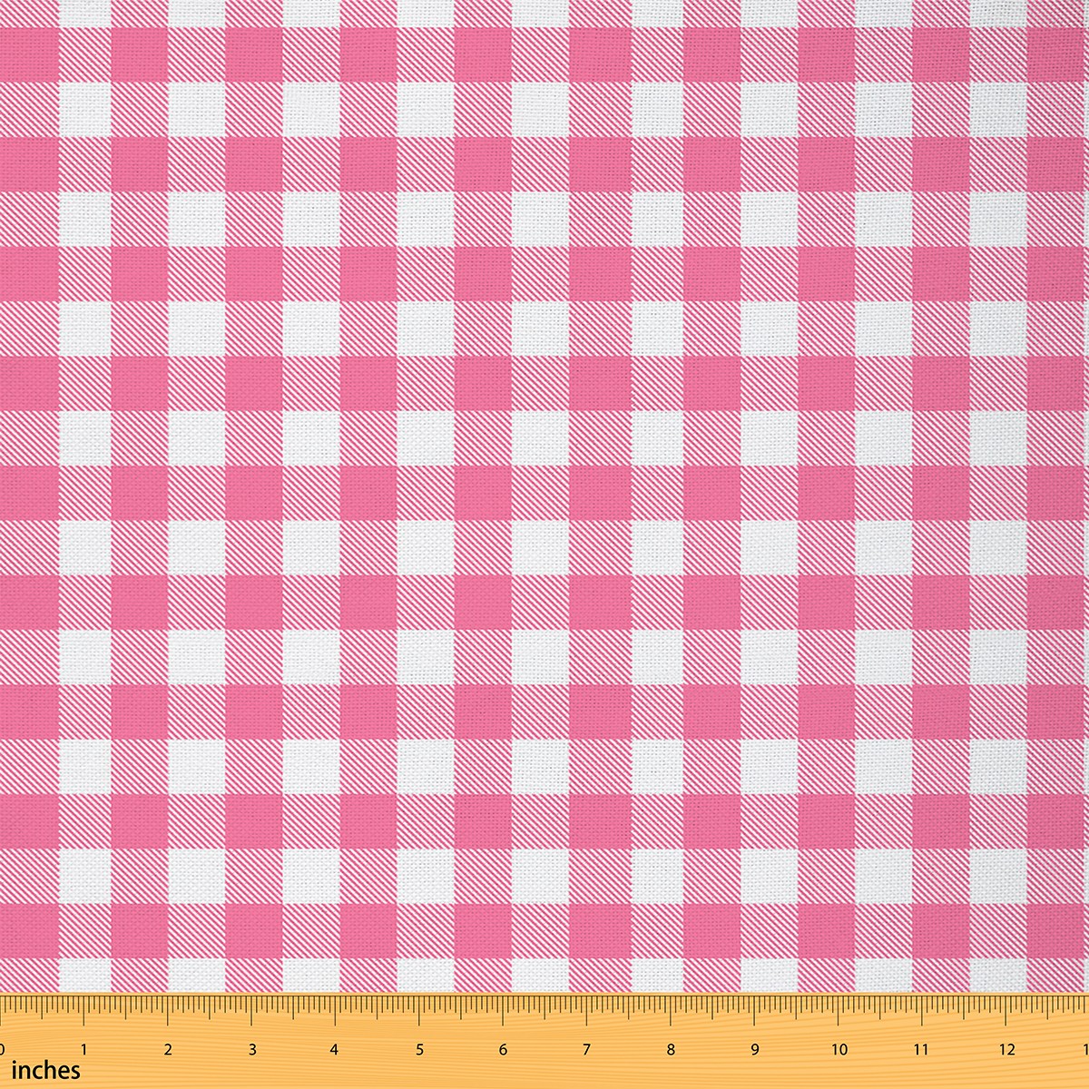 Castle Fairy Geometric Plaid Fabric by the Yard 5 Yards for Girls,Pink ...