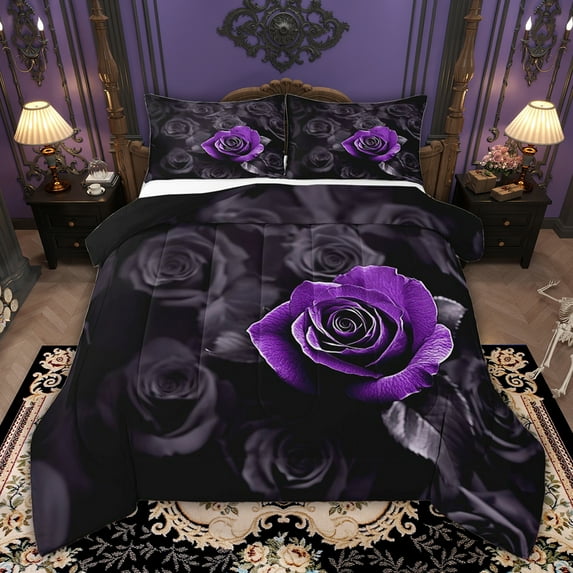 Castle Fairy Girls Romantic Rose Full Size Comforter Sets,Valentine's ...