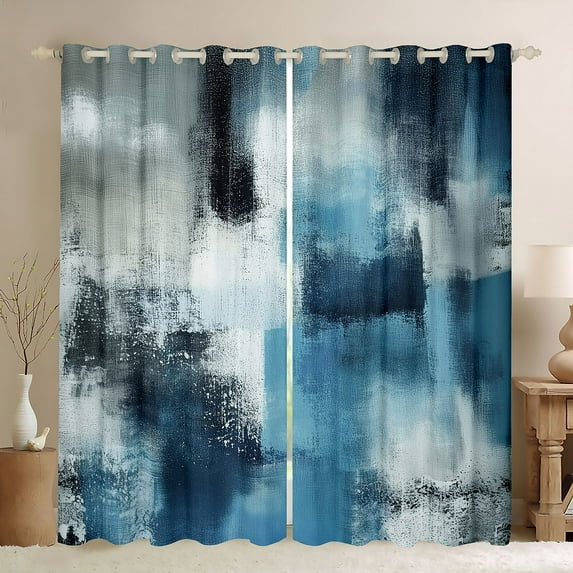 Castle Fairy Gradient Blackout Curtains Set of 2 (52x84 Each ...