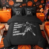 Castle Fairy Handball Print King Bedding 7pcs, Sport Theme King Bed in ...