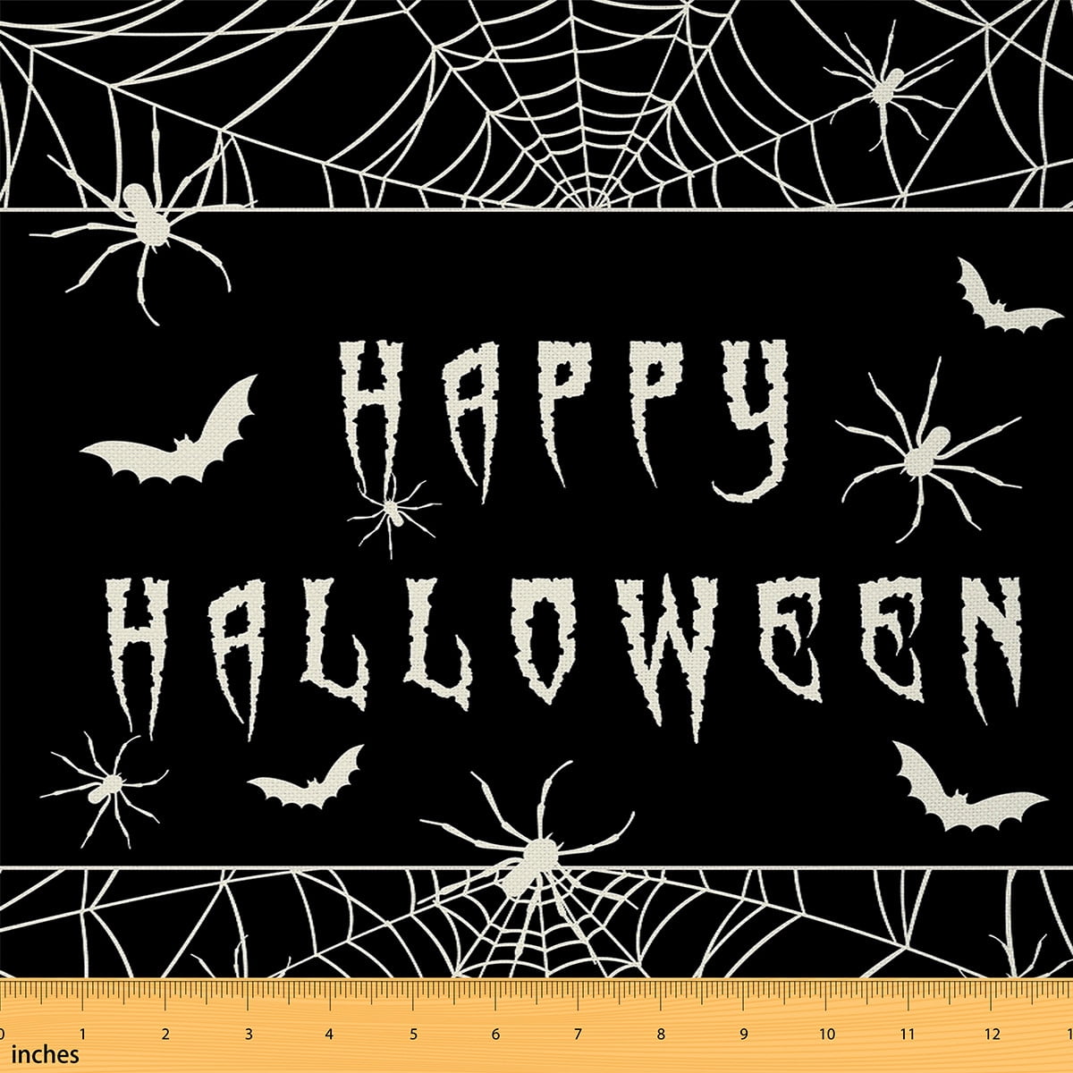 Castle Fairy Happy Halloween Fabric by the Yard 5 Yards,Spooky Animal ...