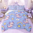 Castle Fairy Kawaii Axolotl Queen Comforter Set,Pink Animal Bedding ...