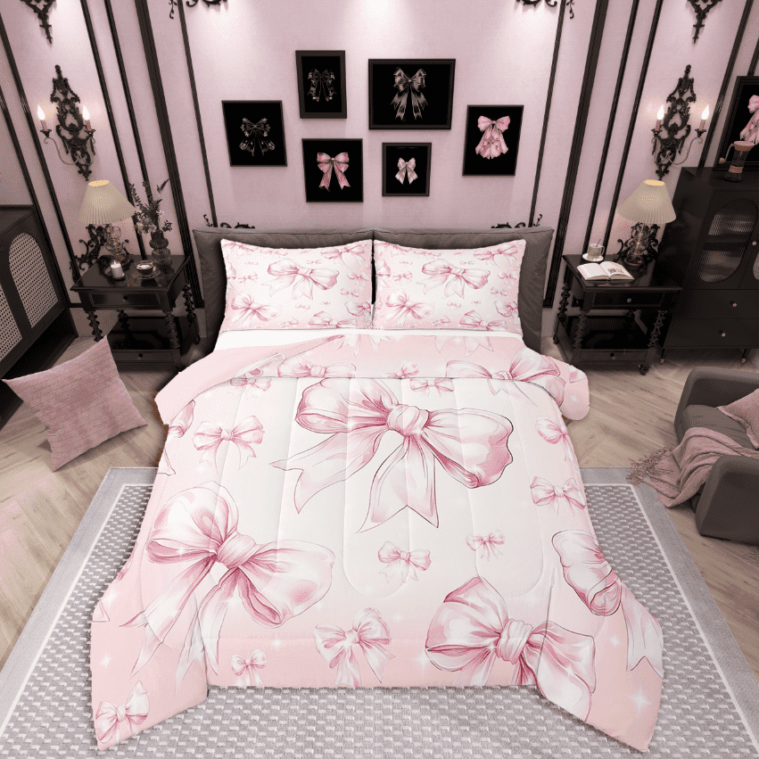 Castle Fairy Kawaii Princess Queen Comforter 3-Piece: Kids Bling ...