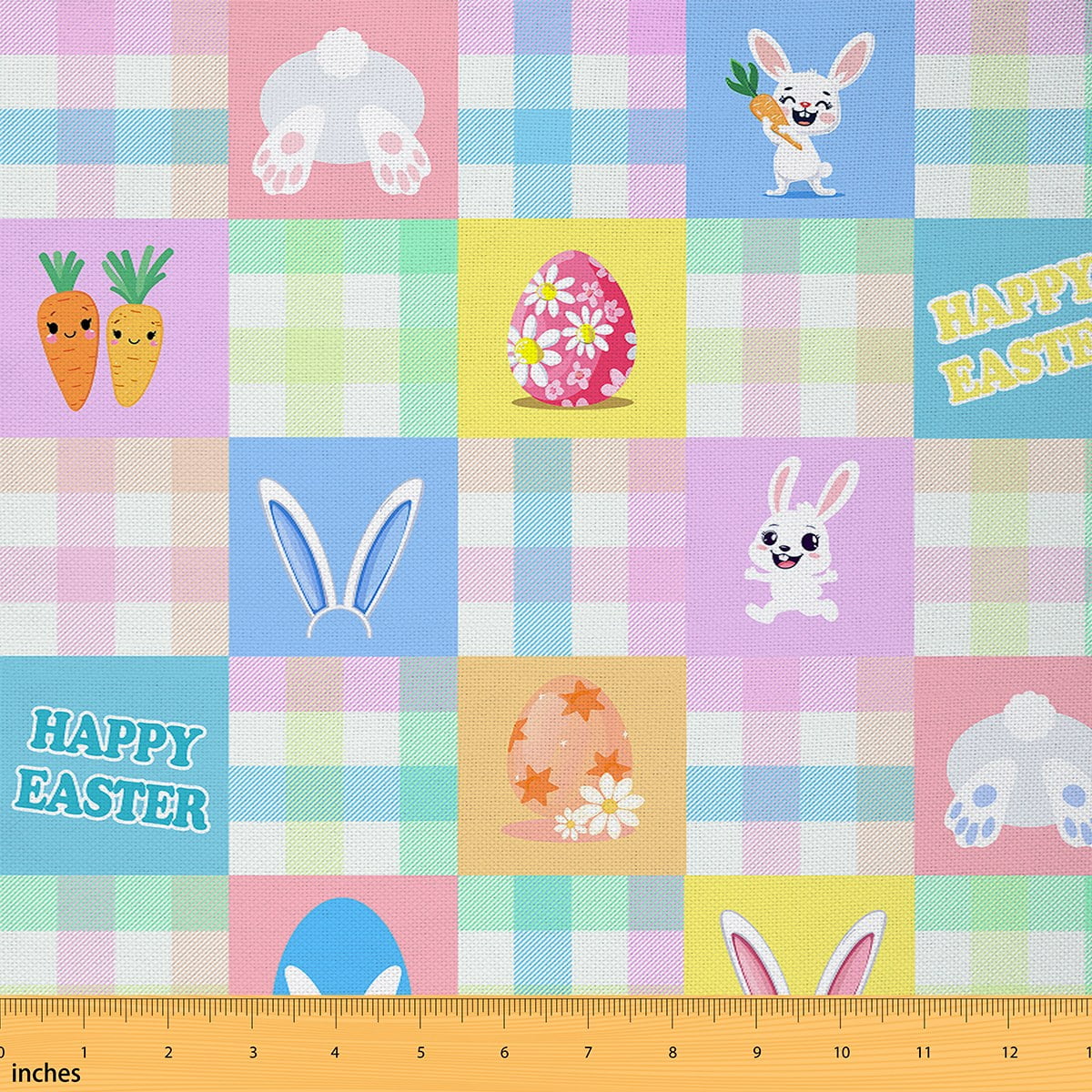 Castle Fairy Kawaii Rabbit Fabric by the Yard 5 Yards for Kids ...