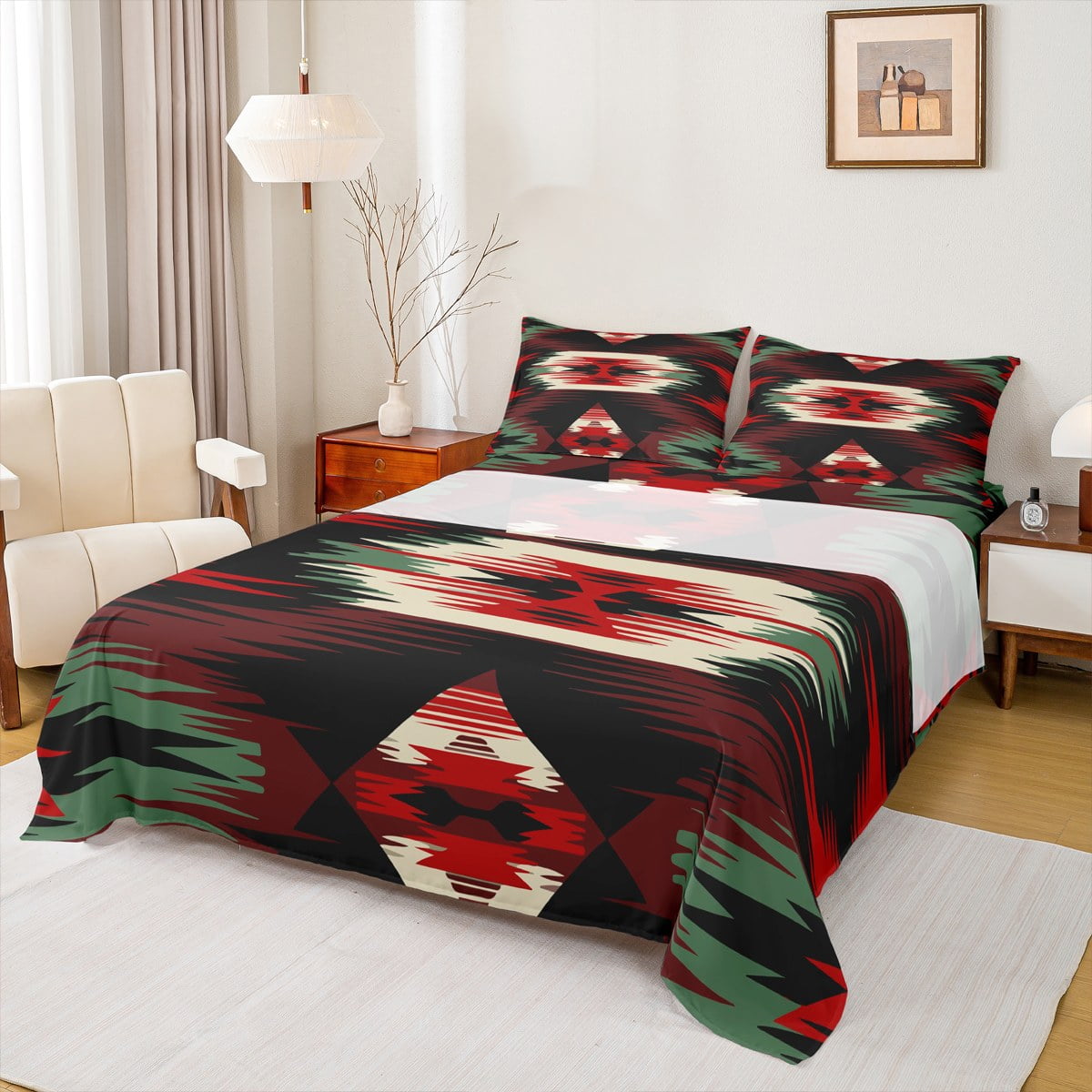 Castle Fairy Kids Children Hippie Aztec Full Size Sheets,Bohemian ...