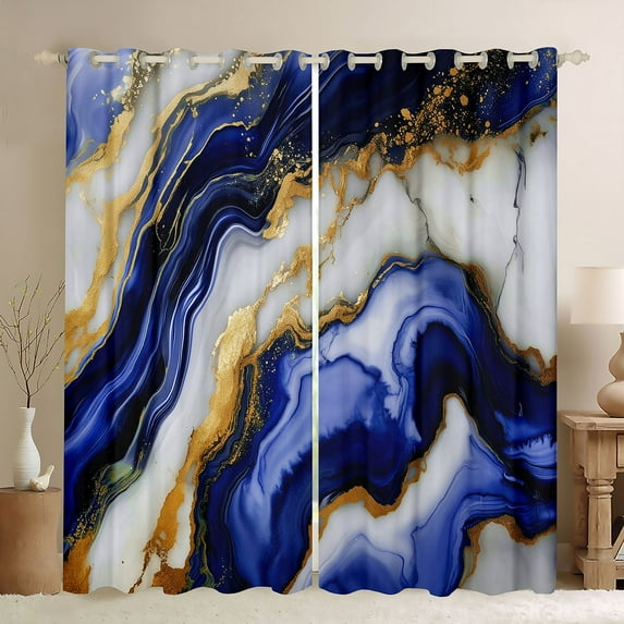 Castle Fairy Kids Teenagers Gradient Marble Stone Pattern Blackout ...