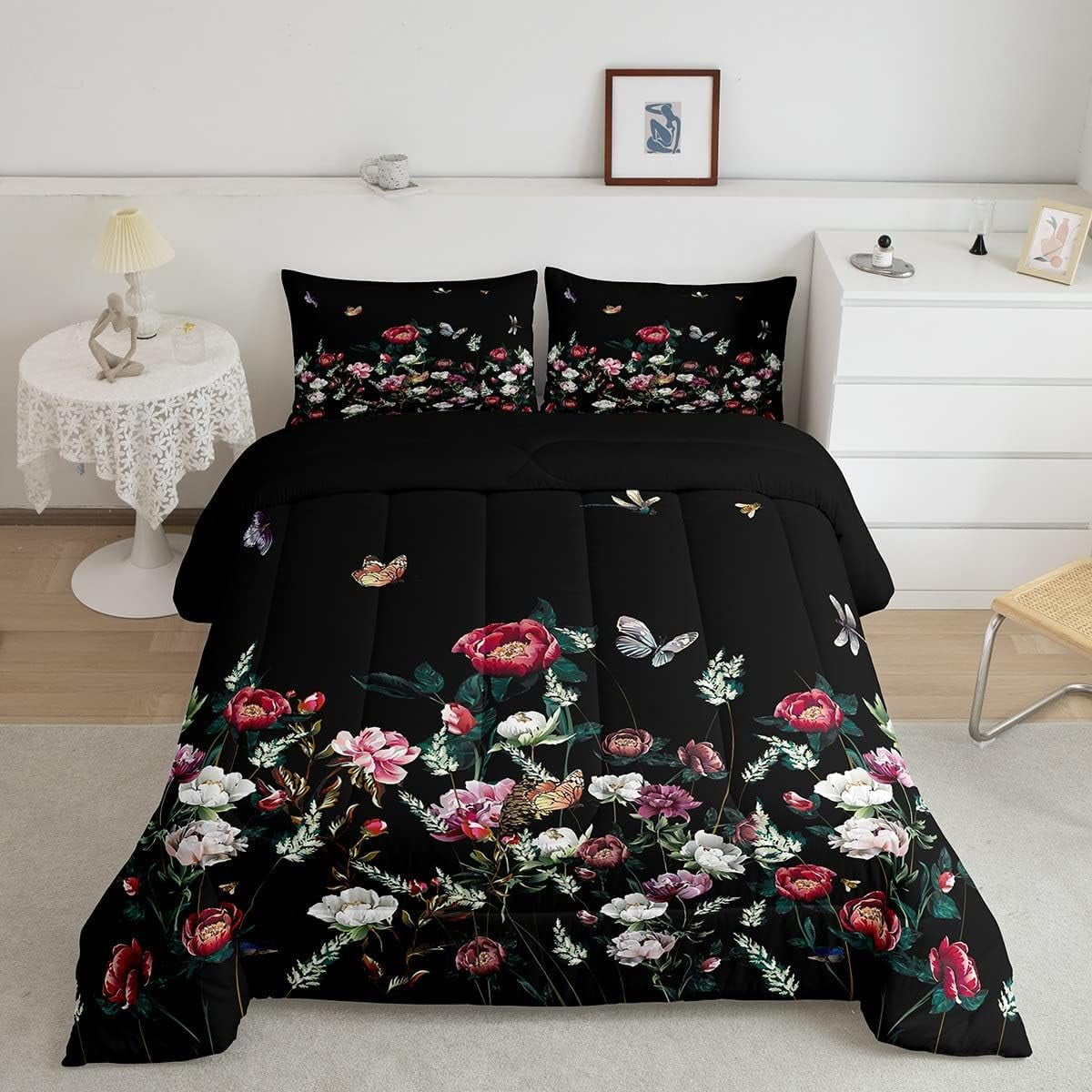 Castle Fairy Lovely Cats Comforter Set Cartoon Japanese Style Kawaii ...