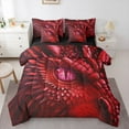 Castle Fairy Magical Dragon Bedding Comforter Set,Gothic Animal Queen ...