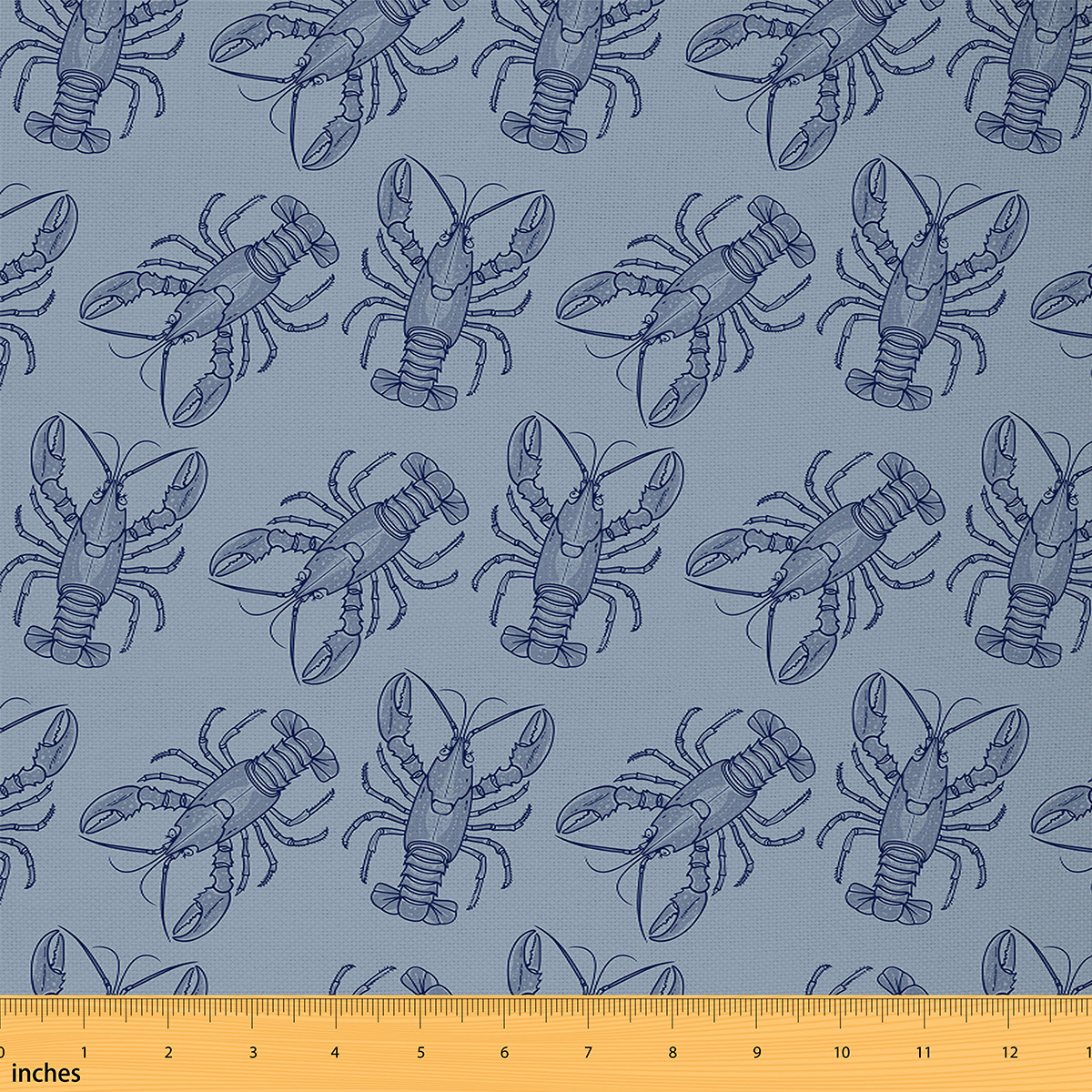 Castle Fairy Marine Shrimp Fabric by the Yard 3 Yards for Teens,Ocean ...