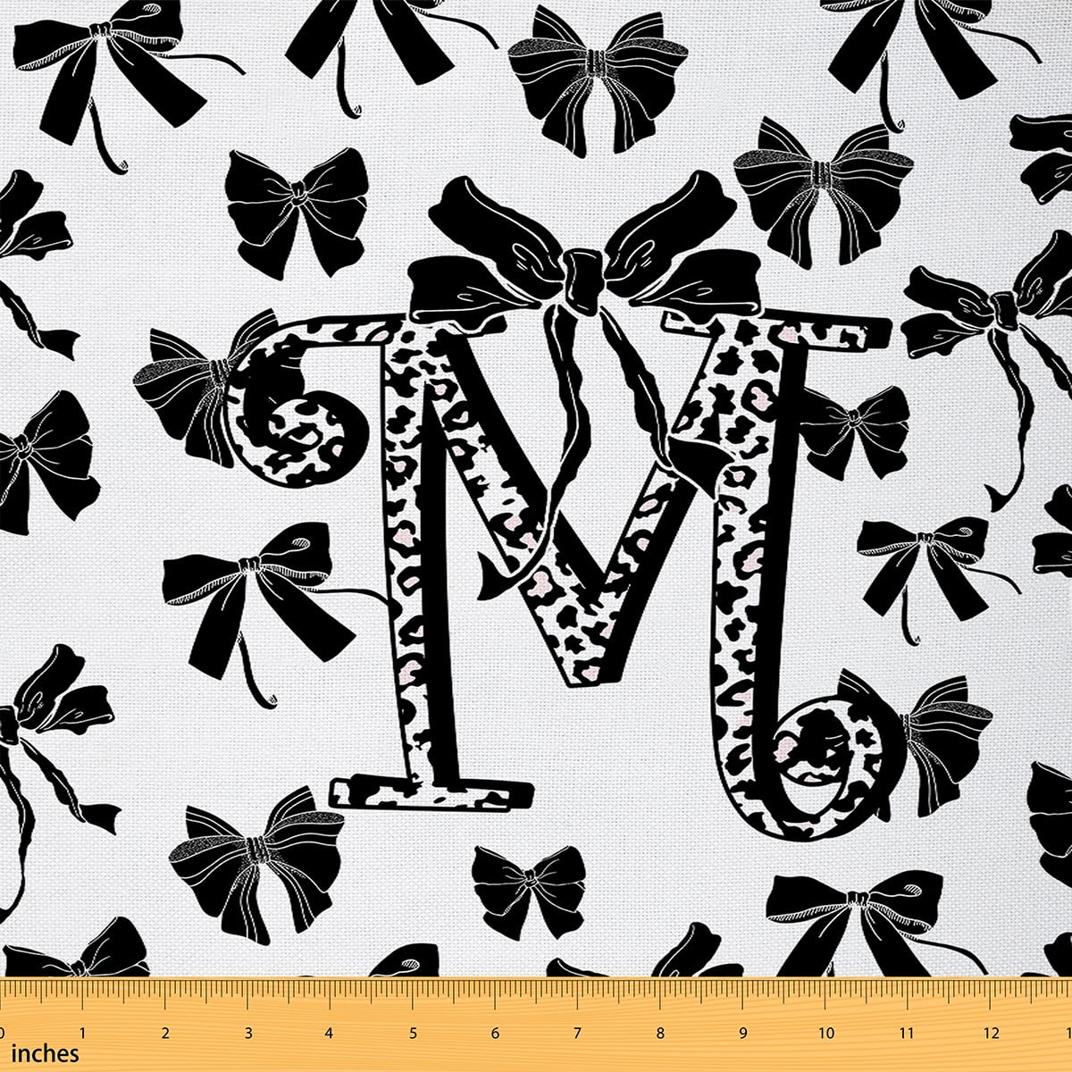 Castle Fairy Monogrammed Letter Fabric by the Yard 3 Yards for Girls ...