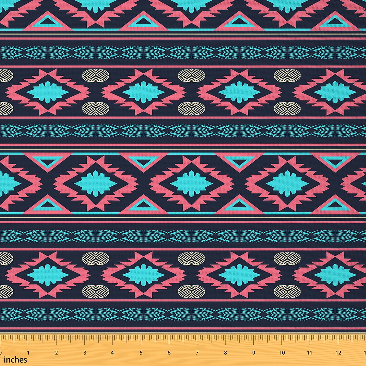 Castle Fairy Southwestern Aztec Fabric by the Yard 10 Yard,Bohemian ...
