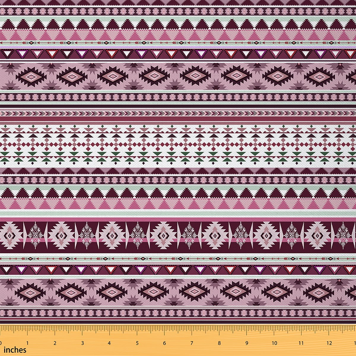 Castle Fairy Southwestern Aztec Fabric by the Yard 5 Yard,Bohemian ...
