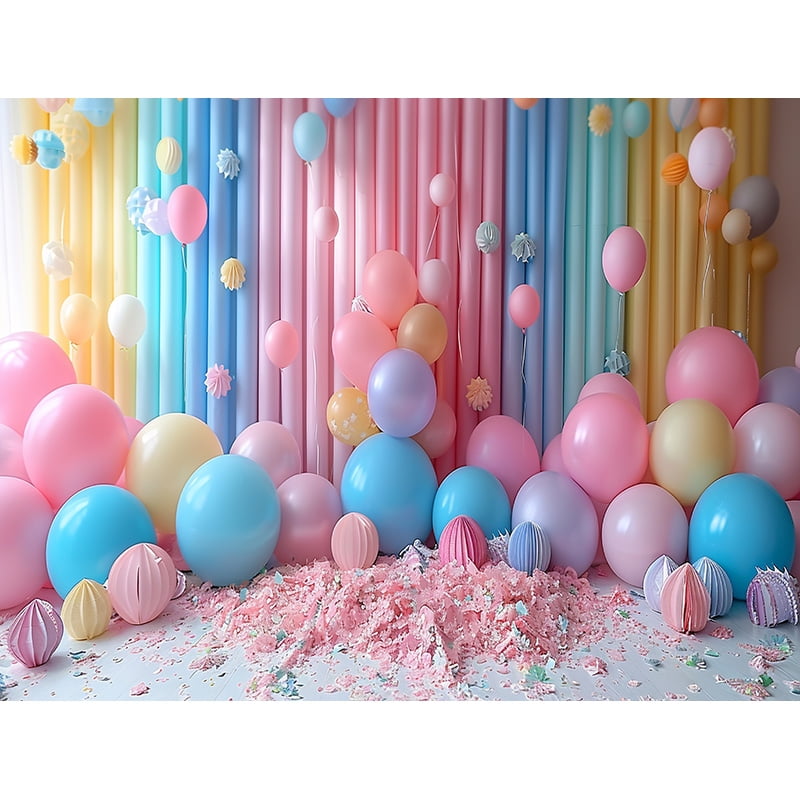 Castle Fairy Tale Candy Balloons Arch Photography Backdrops Props ...