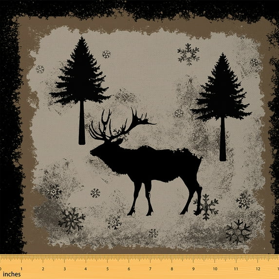 Castle Fairy Teenagers Wildlife Deer Fabric by the Yard 5 Yards ...