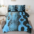 Castle Fairy Teens Abstract Snake Print Bedding Comforter Set,Gothic ...