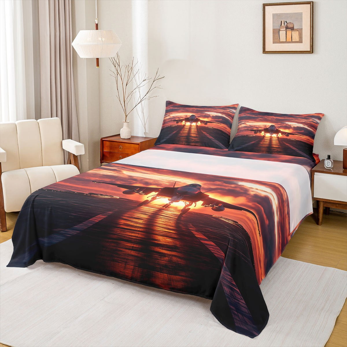 Castle Fairy Teens Boys Girls Plane Aircraft Twin Sheet Sets,Helicopter ...