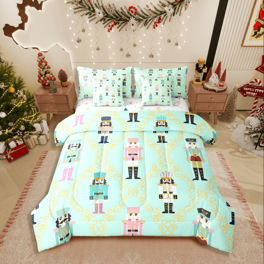 Castle Fairy Teens Cartoon Nutcracker 7-Piece Twin Bedding Sets ...