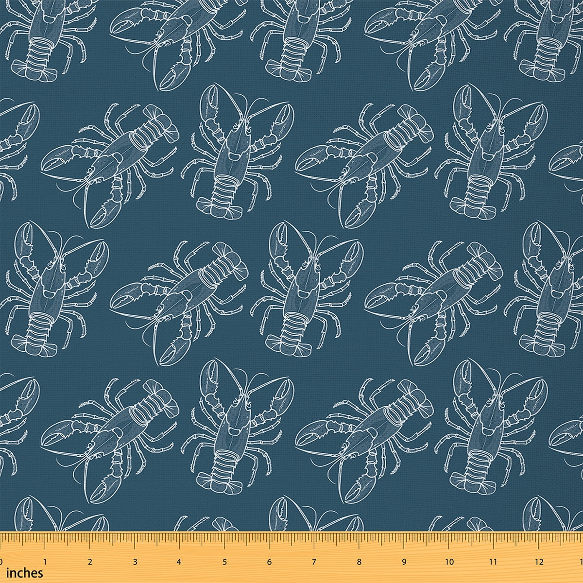 Castle Fairy Teens Ocean Shrimp Fabric by the Yard 2 Yards,Marine ...