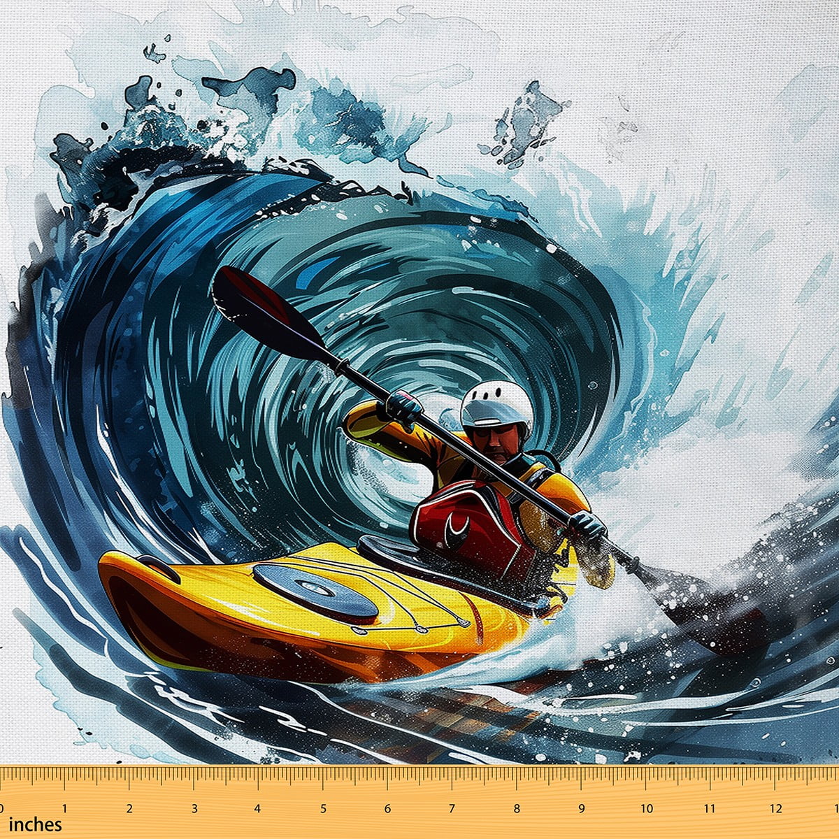 Castle Fairy Teens Ocean Surfing Fabric by the Yard 2 Yards,Sport Theme ...