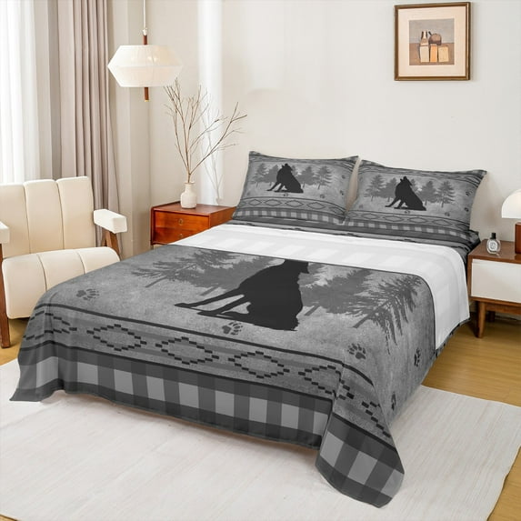 Castle Fairy Teens Safari Wolf Full Size Sheets,Tribal Aztec Bed Sheets ...
