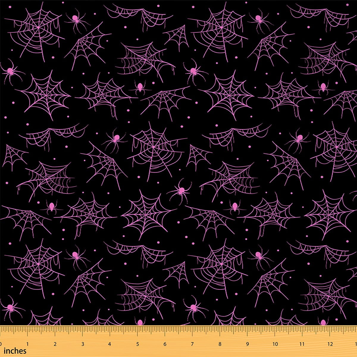 Castle Fairy Teens Spider Web Fabric by the Yard 2 Yards,Polka Dots ...