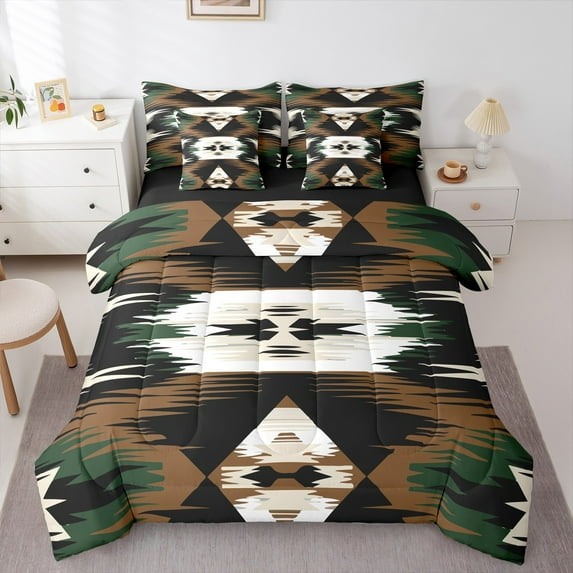Castle Fairy Teens Tribal Aztec Twin Bedding Sets,Bohemian Theme ...