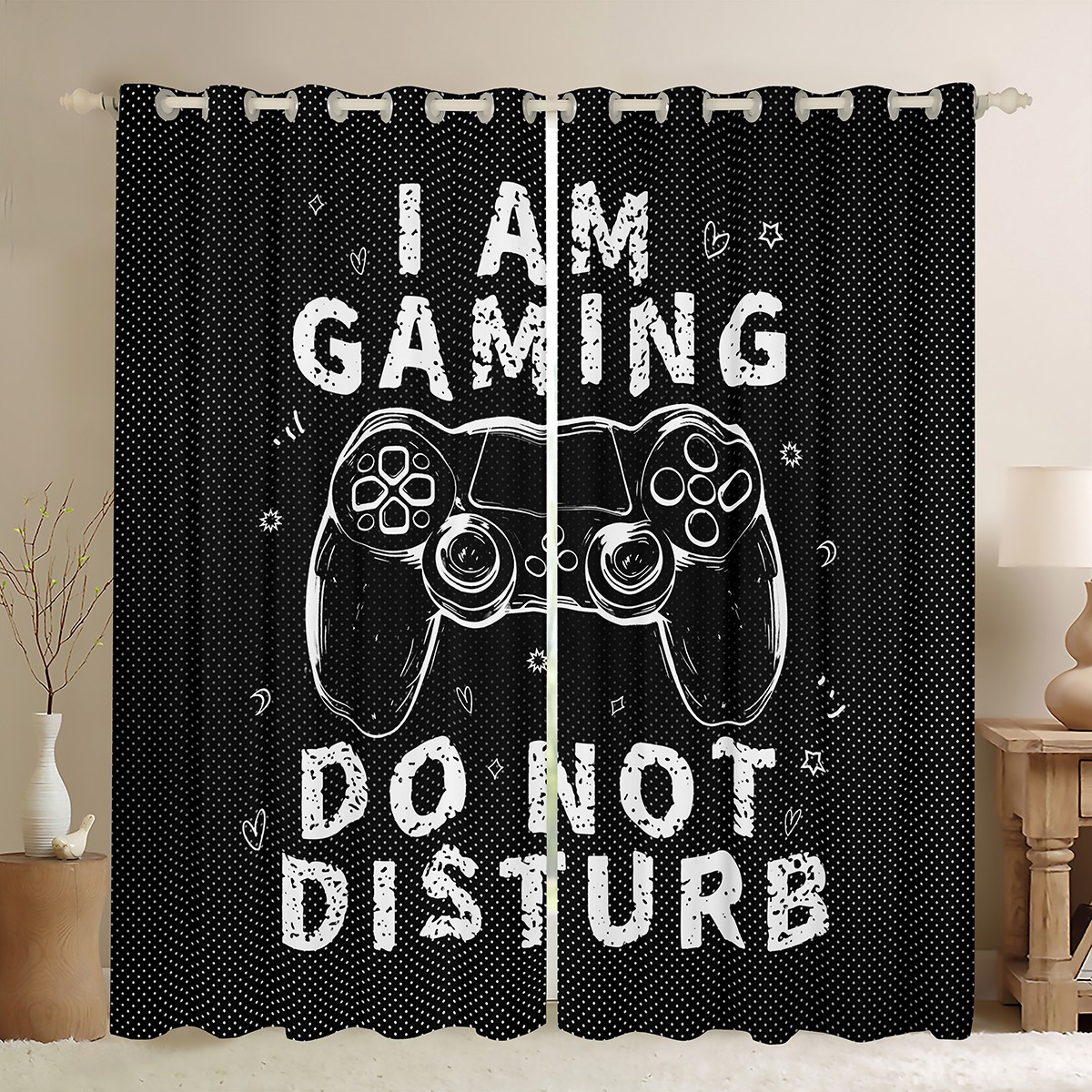 Castle Fairy Video Game Boy Blackout Curtains Set of 2 (52x84 Each ...