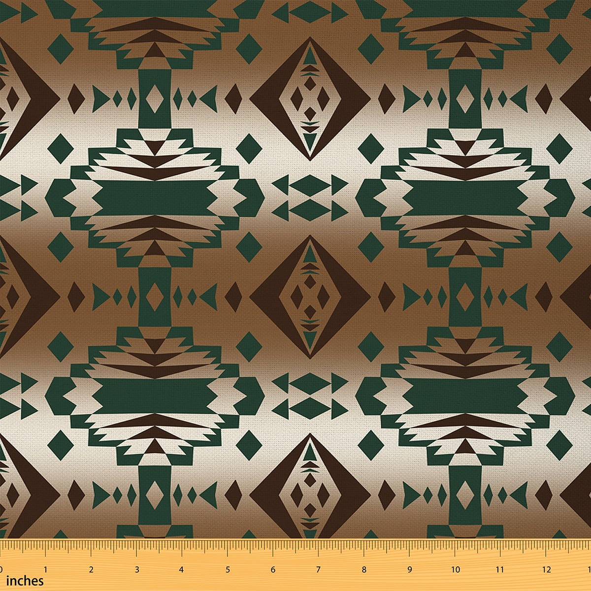 Castle Fairy Western Aztec Fabric by the Yard 2 Yard,Abstract Geometry ...