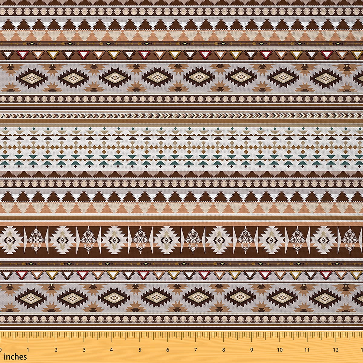 Castle Fairy Western Aztec Fabric by the Yard 5 Yard,Abstract Geometric ...