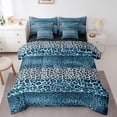 Castle Fairy Wildlife Cheetah Print Bedding Comforter Set,Old Fashion ...