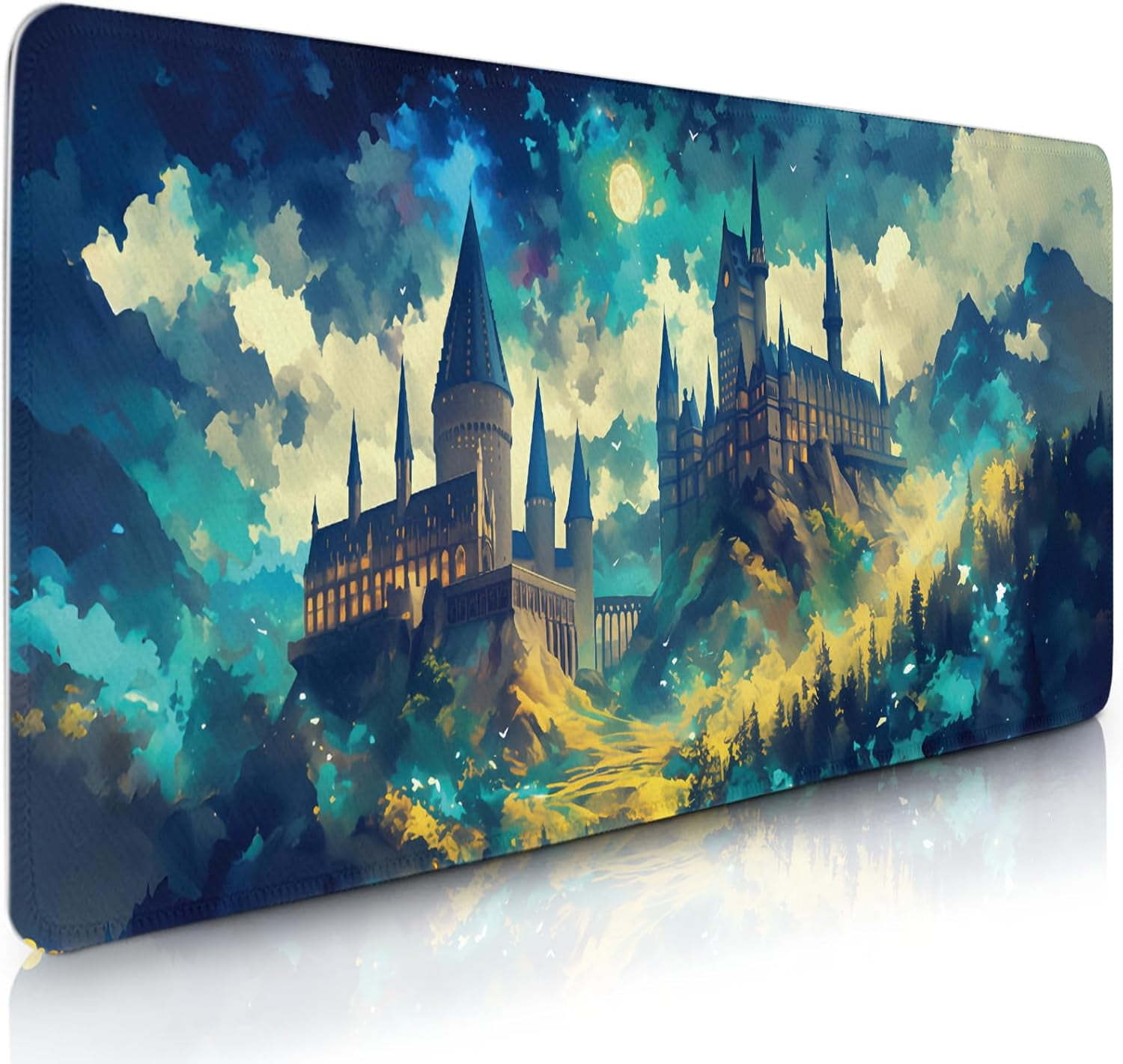 Castle Gaming Mouse Pads Large, Anime Castle Mousepad with Non Slip ...
