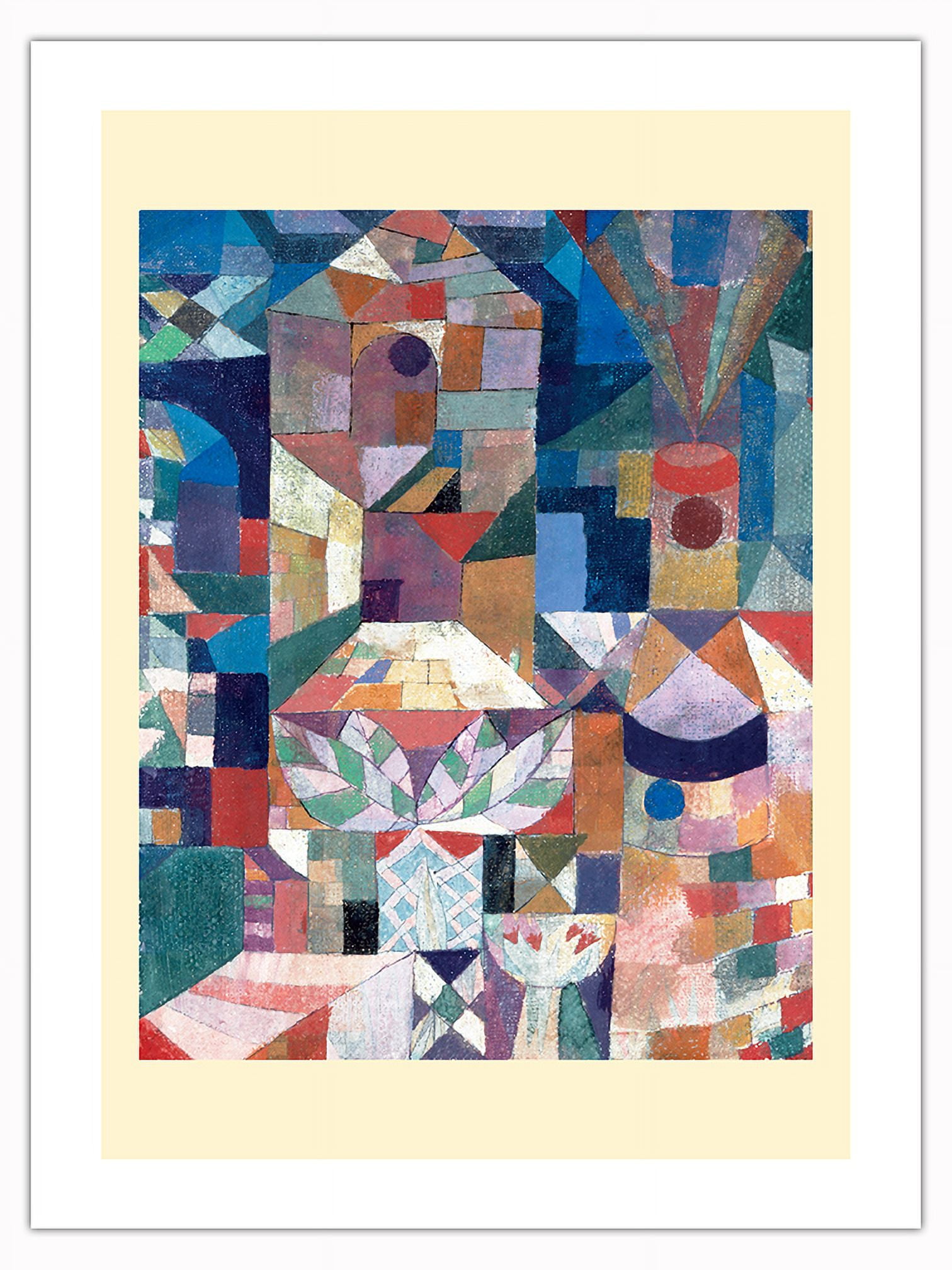 Castle Garden (Burggarten) - From an Original Cubism Abstract Painting ...