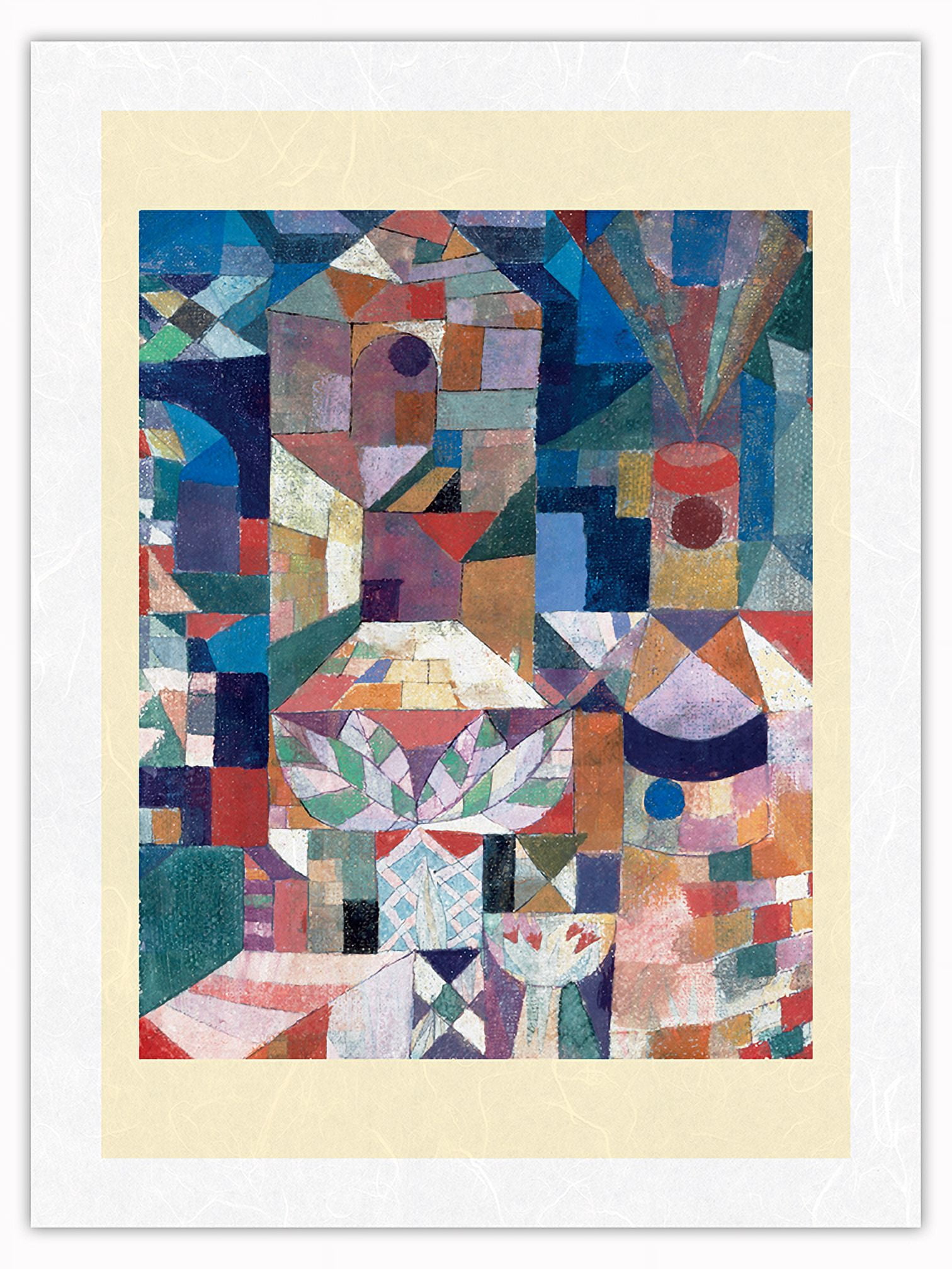 Castle Garden (Burggarten) - From an Original Cubism Abstract Painting ...