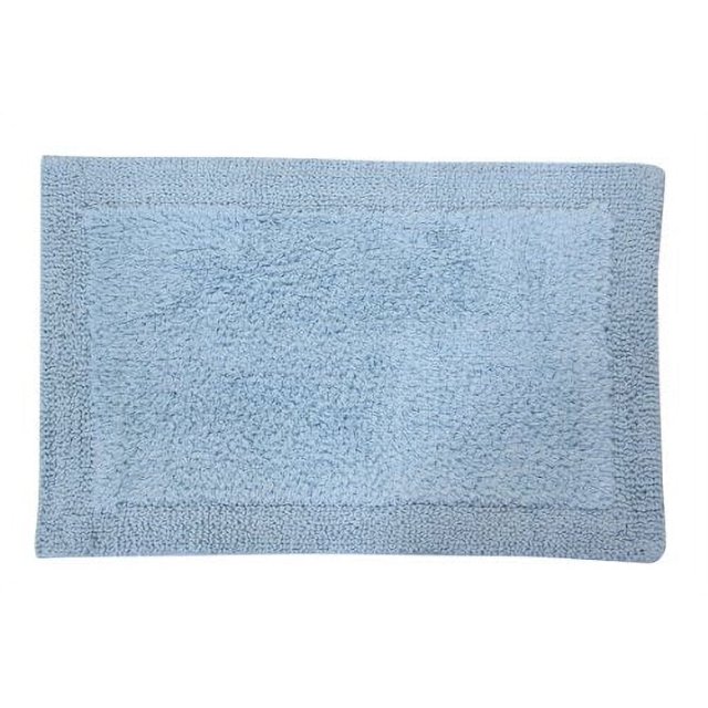 Castle Hill Bella Napoli 100% Cotton Reversible Bath Rug 24X40 Light ...