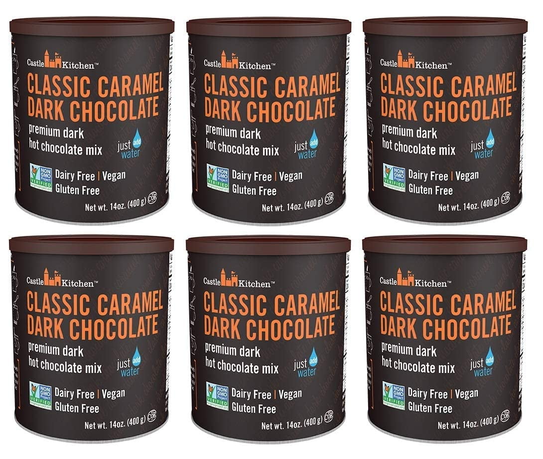 Castle Kitchen Classic Caramel Dark Chocolate Hot Cocoa Mix - Winter ...