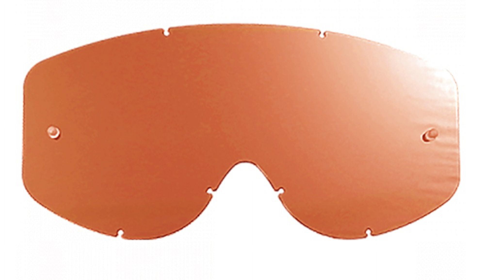 Castle Launch/Stage/Riot MX Goggle Lens Orange - Walmart.com