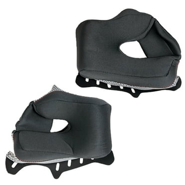 Castle CX950 V2 Helmet Cheek Pads Black SM - Walmart.com