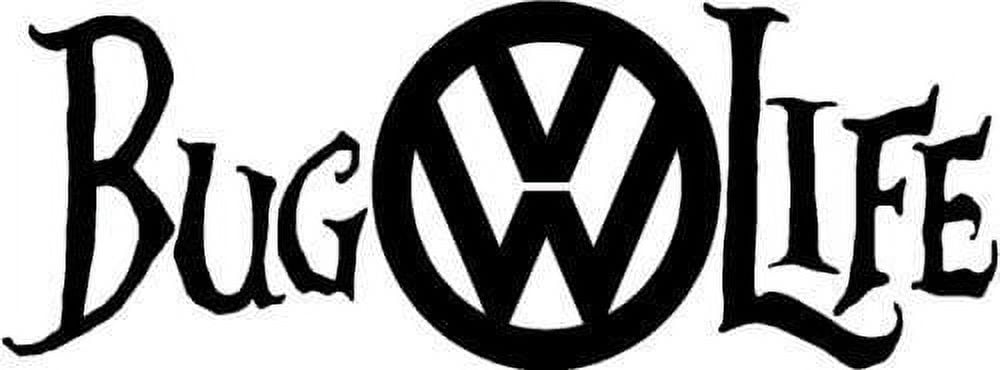 Castle Peak Graphics VW Bug Life Inspired Vinyl Decal Sticker, 7.5 x 2. ...