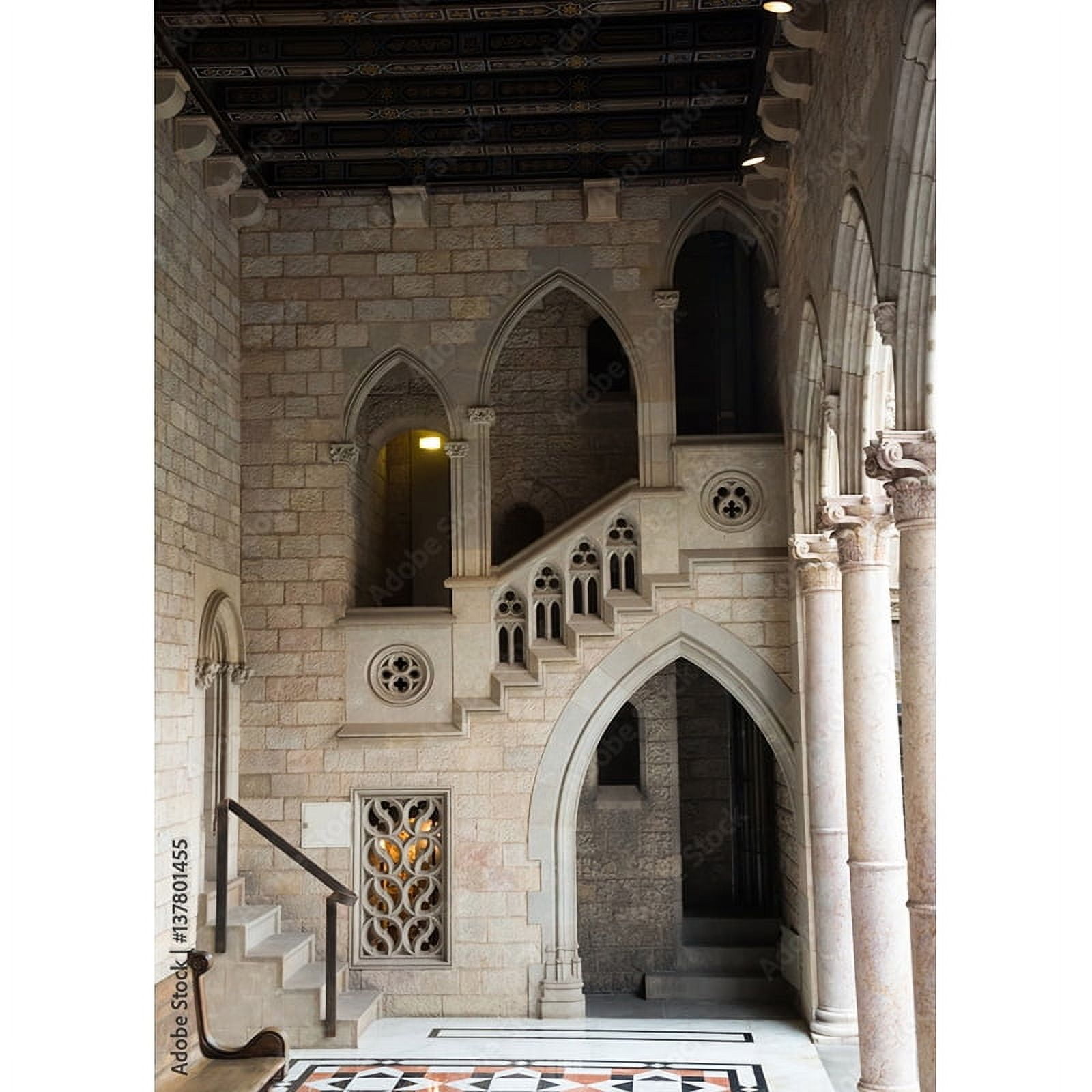 Castle Photography Backdrop Newborn Kids Birthday Photo Background for ...