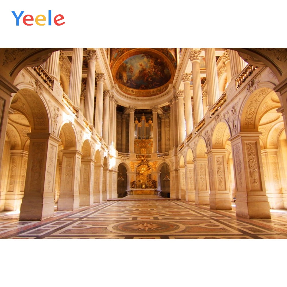 Castle Pillar Interior Royal Vintage Room Backdrop Photography ...