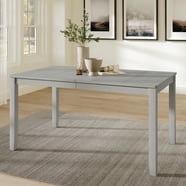 Tara Tile Top Table, White/Natural - Walmart.com