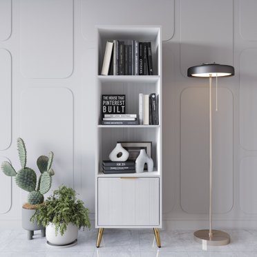 Better Homes & Gardens X Shelf Cube Organizer Insert, White Texture ...