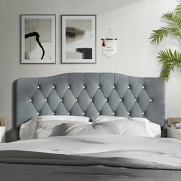 Signature Design by Ashley Traditional Coralayne Full Upholstered Headboard Gray Walmart