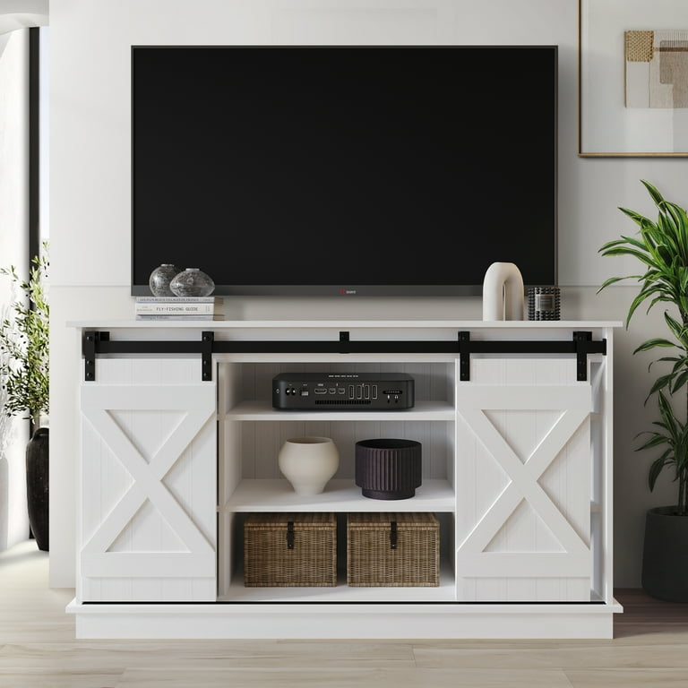 Free Shipping Castle Place Vintage 54 TV Stand Console for TVs up to 65